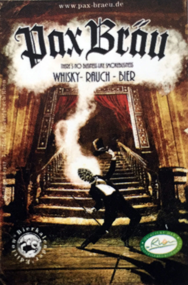 Whisky Rauch Bier – Pax Bräu
